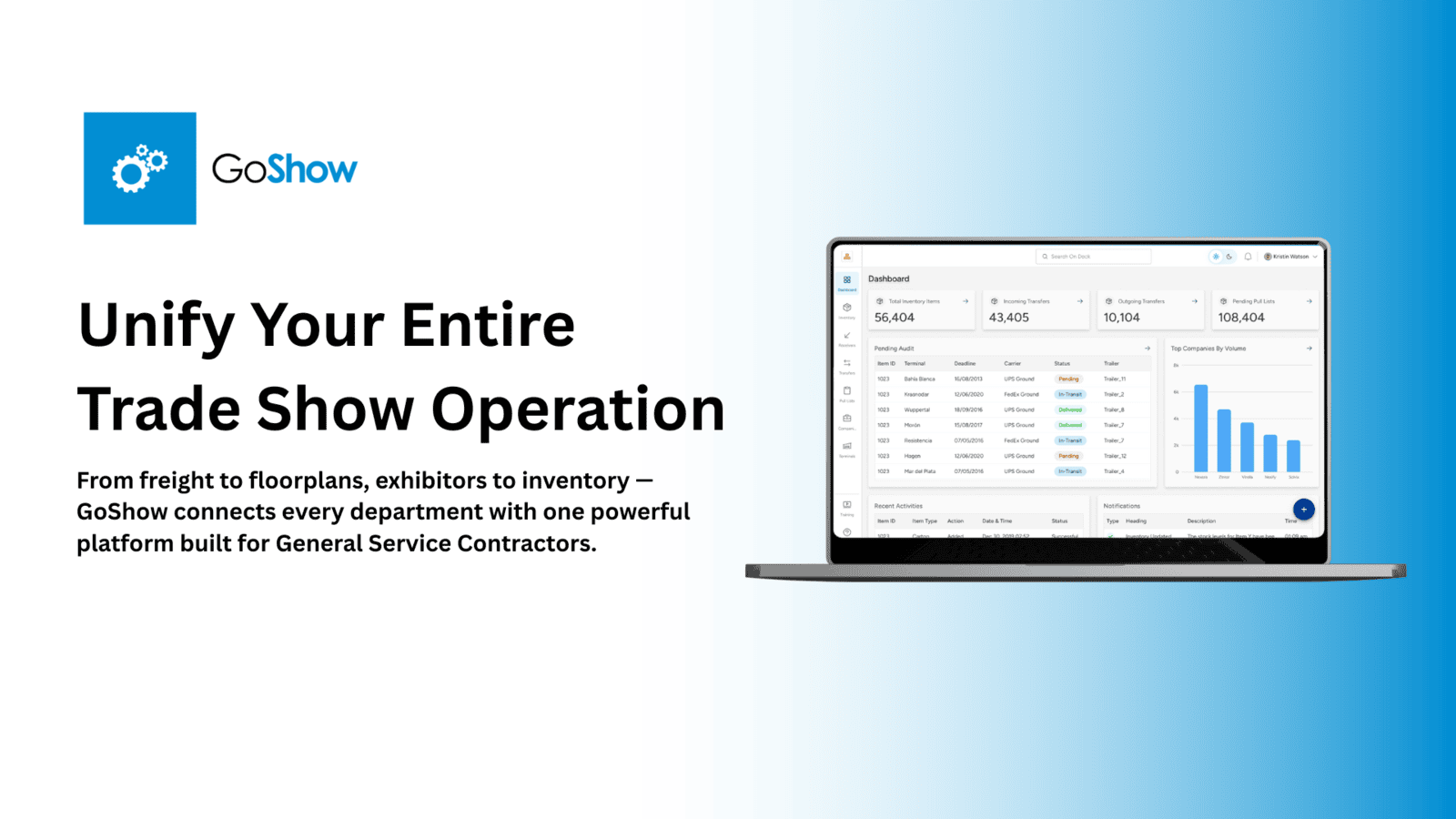 All-in-One Trade Show Management Software for GSCs | GoShow